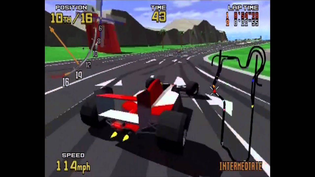 Virtua racing- PS2- HD PVR - YouTube