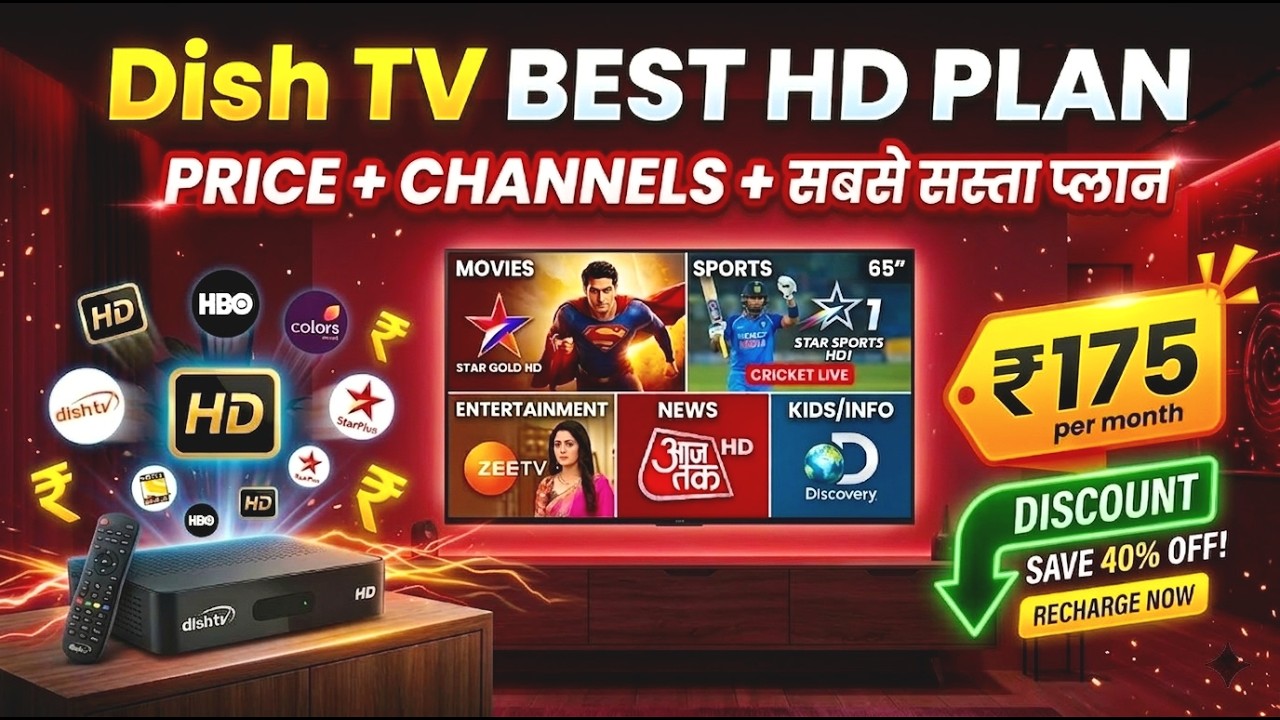 Best Dish TV Recharge Plans: How to Recharge Dish TV Package | Dish TV ...