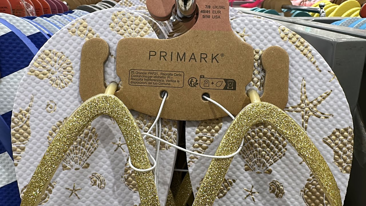 Primark Women's sandals Flip-flops new collection - August 2023 - YouTube
