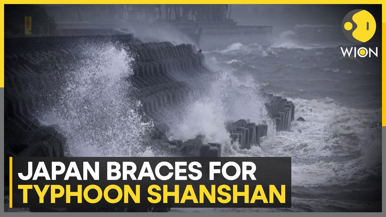 Japan braces for typhoon Shanshan: Japan issues emergency warning for ...