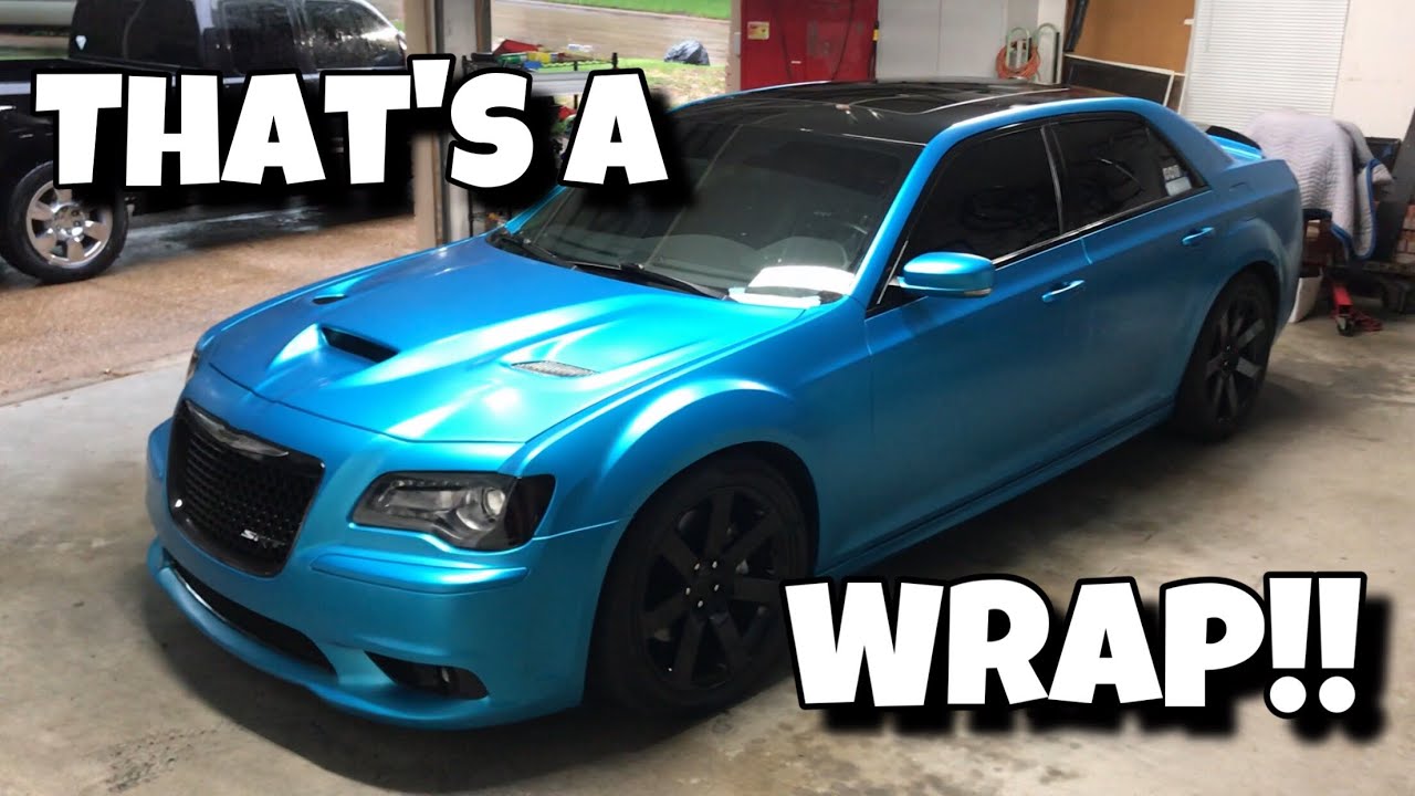 That’s a Wrap | 2013 Chrysler 300 SRT8 is Completely Wrapped | Mirrors ...
