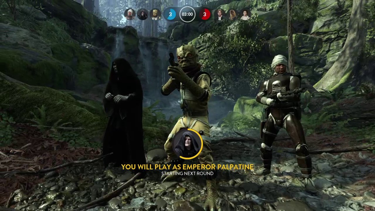STAR WARS™ Battlefront™|hero mode|Emperor palpatine - YouTube