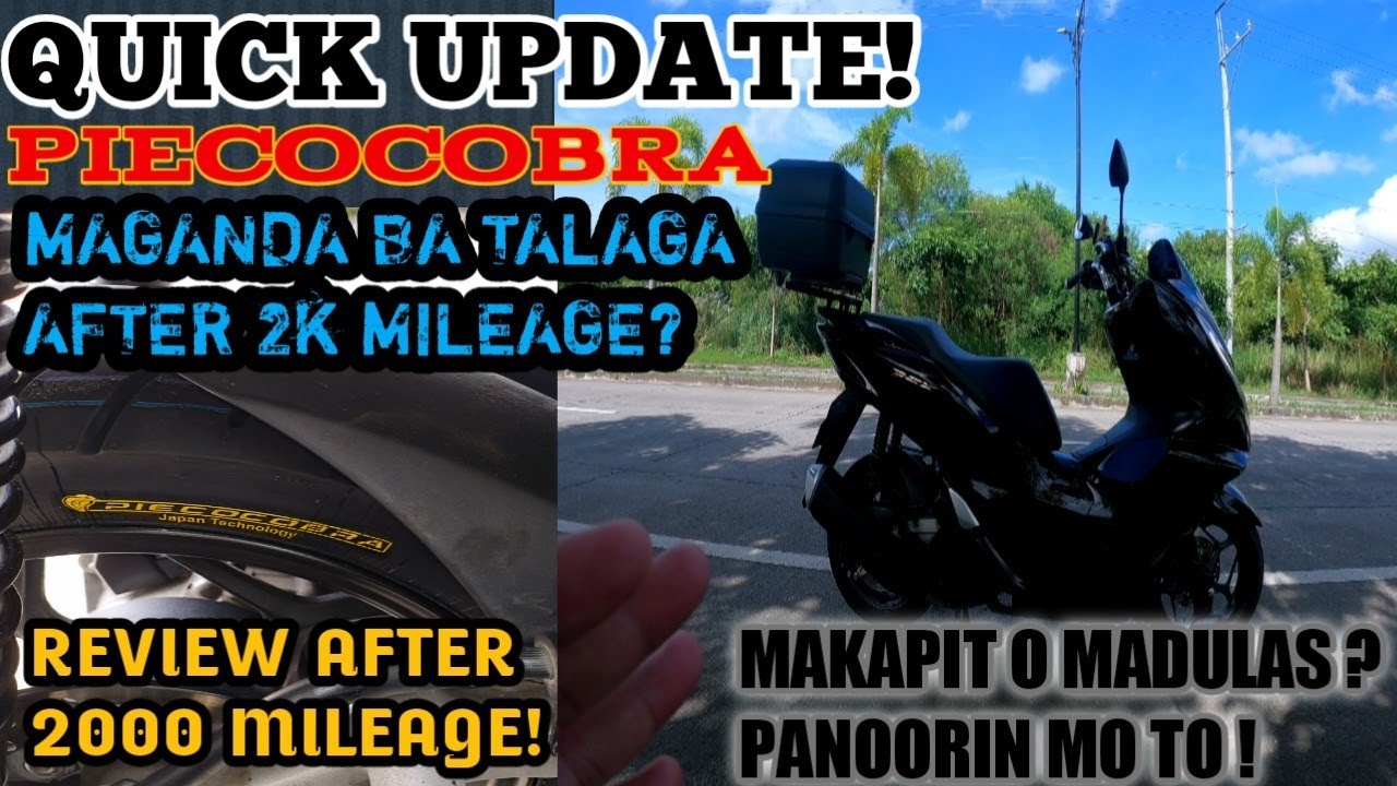 PCX 160 Piecocobra Tire Quick Update - YouTube