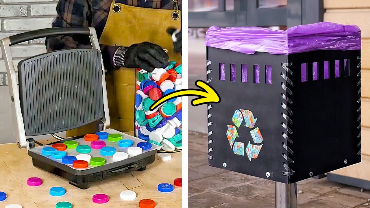 Transform Old Trash into New things! Cool Eco Projects made from ...