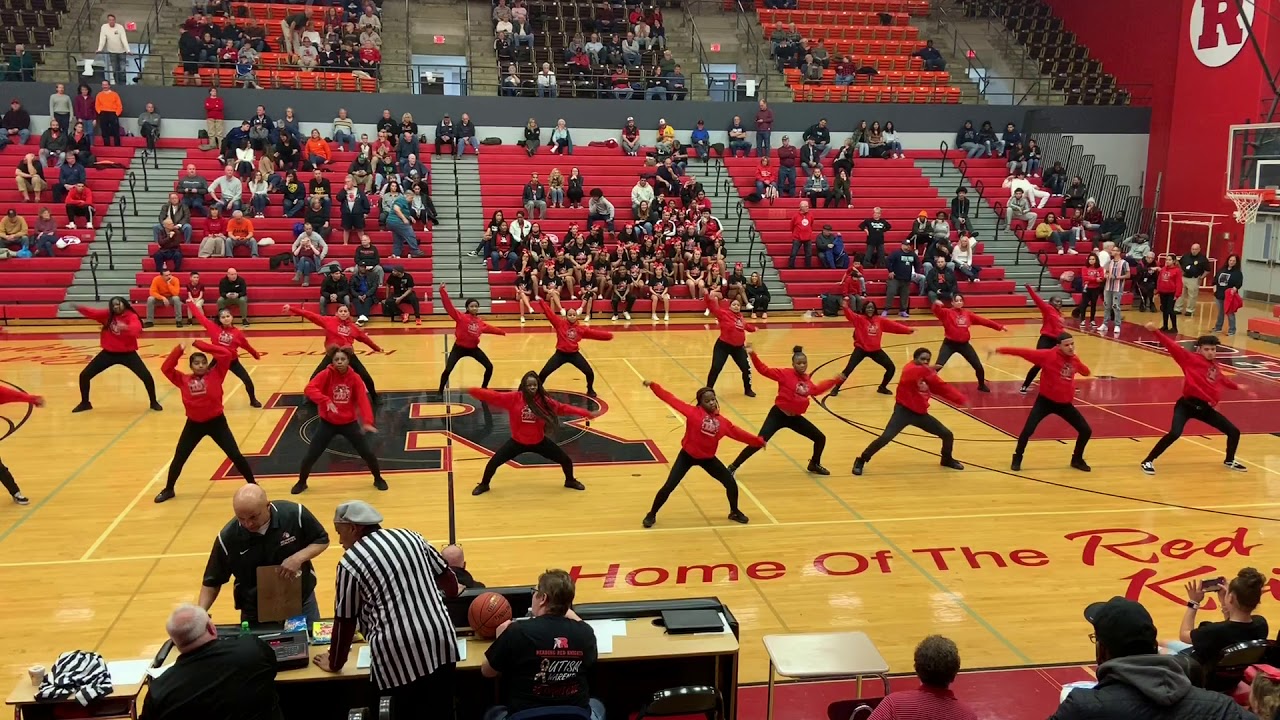 Red Knights Dance Team Basketball Game 12/28/2019 - YouTube