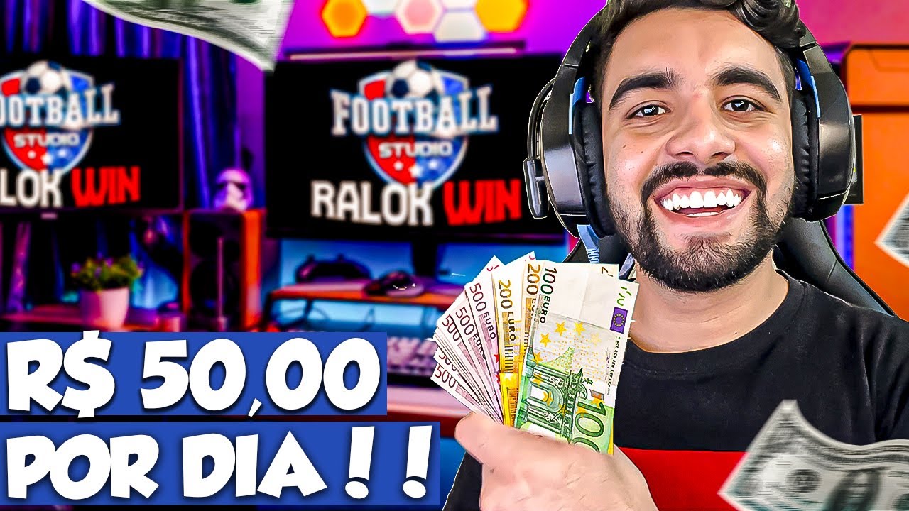 FOOTBALL STUDIO - MELHOR ESTRATÉGIA PARA FAZER R$ 50,00 POR DIA ! RALOK ...