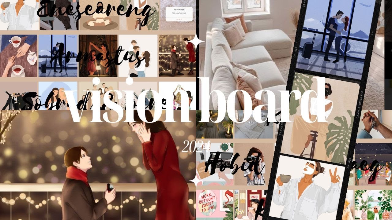 2024 vision board - YouTube
