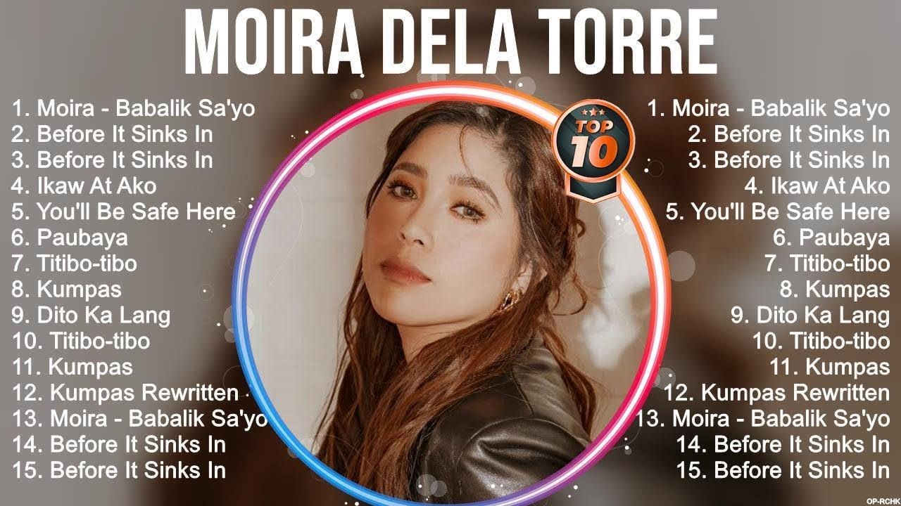 Moira Dela Torre Greatest Hits ~ Best Songs Tagalog Love Songs 80's 90 ...