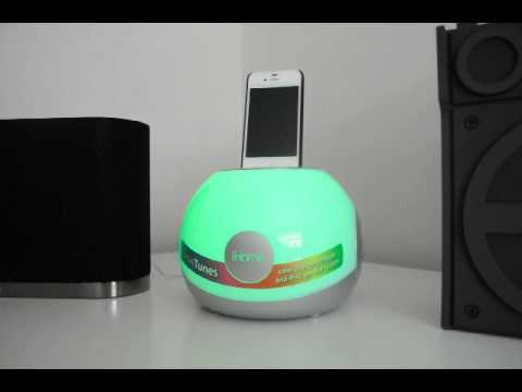iHome iP15 GlowTunes - YouTube
