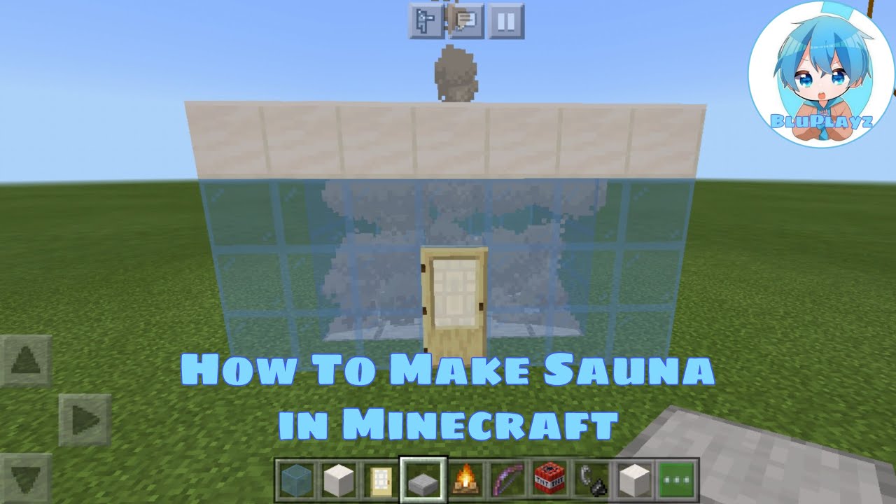How To Make Sauna | Minecraft | BluPlayz - YouTube