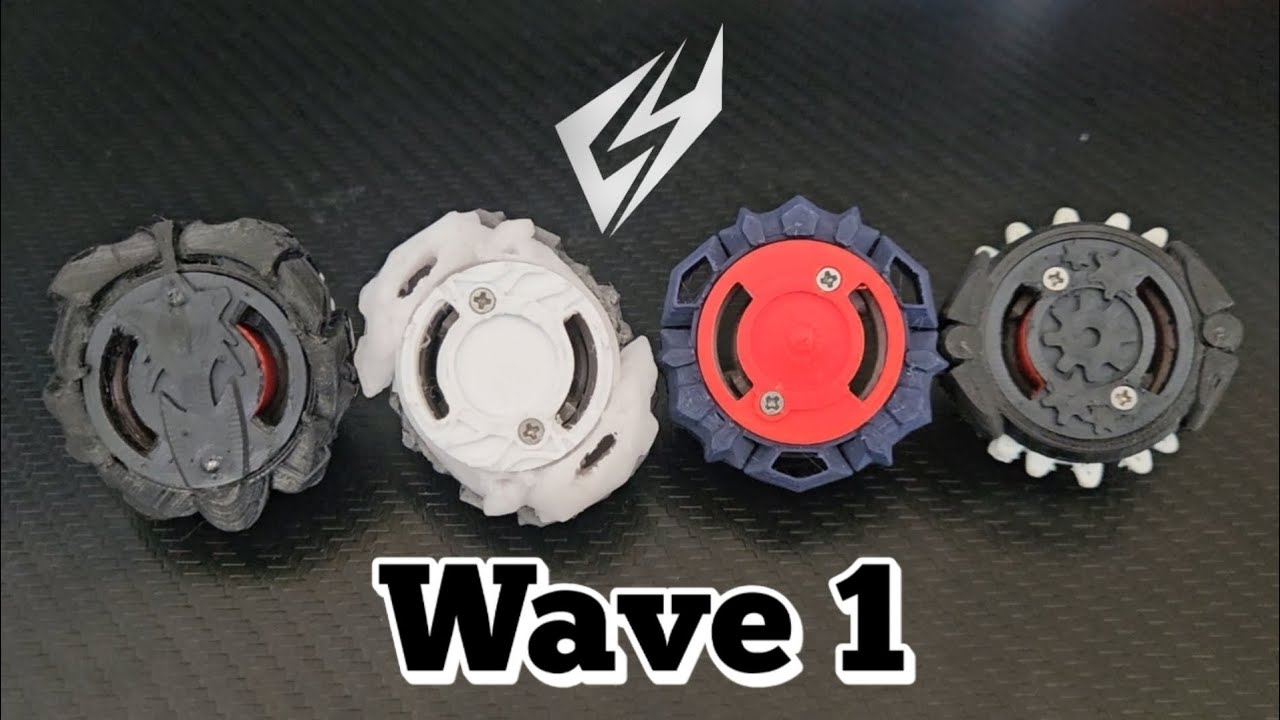 3D PRINTED BEYBLADES!!! Showcasing Wave 1 of my Beyblade C4 beys - YouTube
