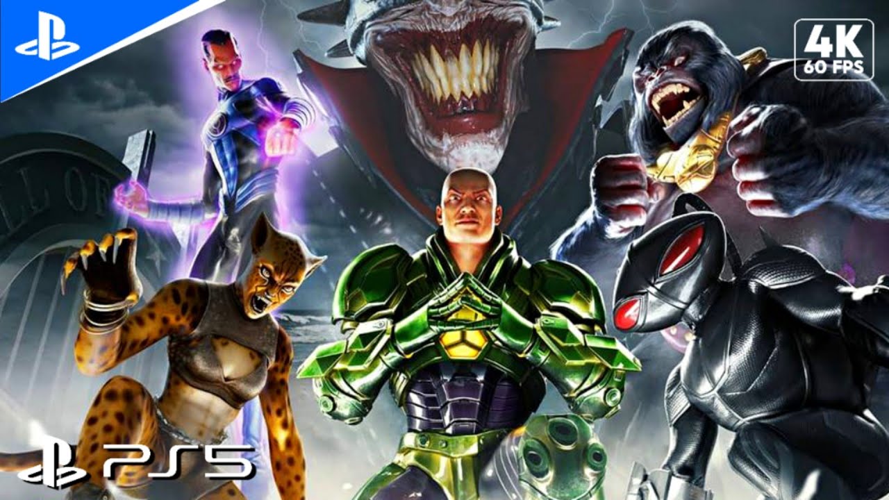 (PS5) DC Universe - Walkthrough Part-1 Gameplay | Escape exploding ship ...