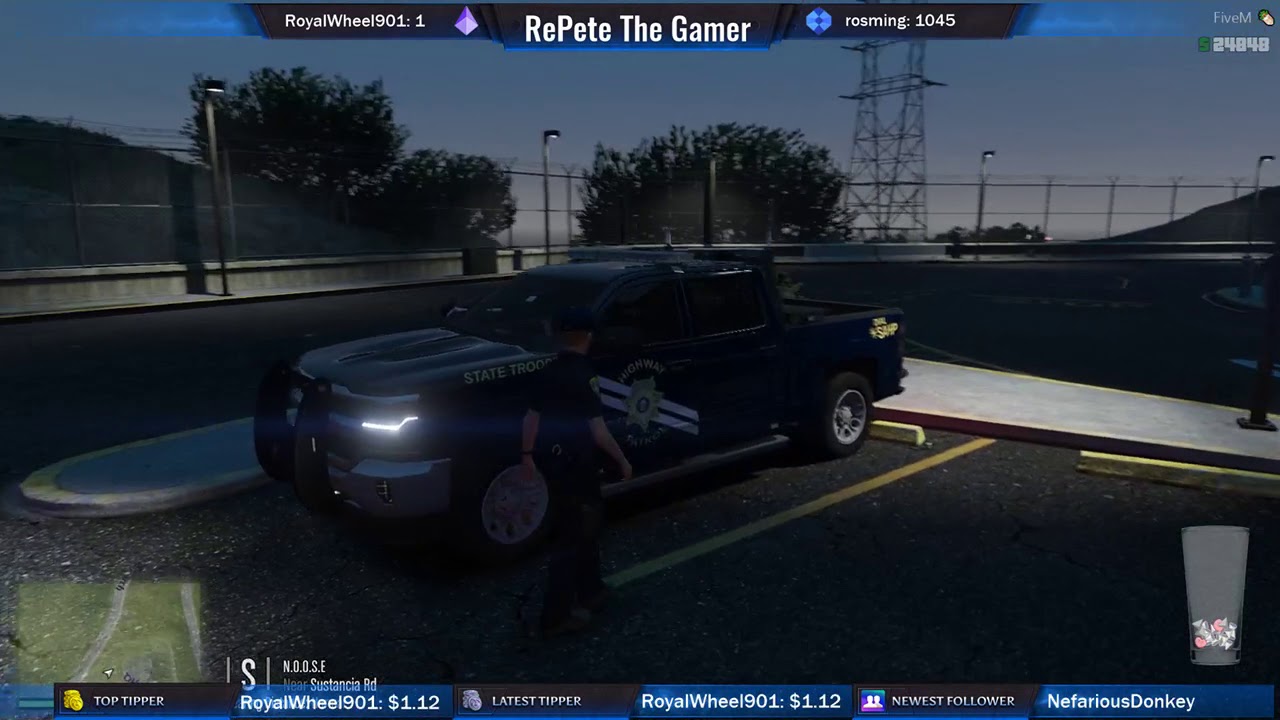 FiveM - GTA5 | CVE Patrol | Rolling the Silverado - YouTube