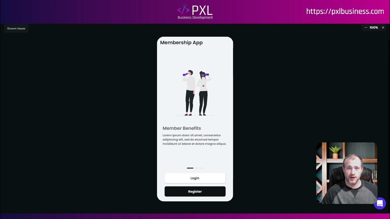FlutterFlow App Build - Basic Membership App - Intro - YouTube