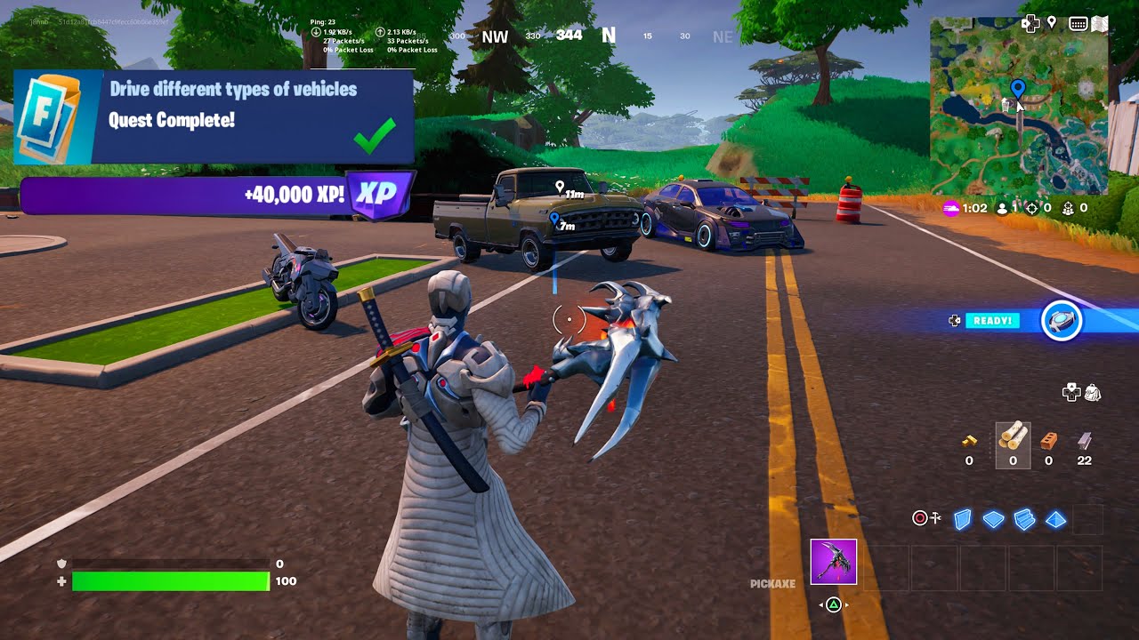 Fortnite - Drive Different Types Of Vehicles (WEEK 2 Quests Challenges ...