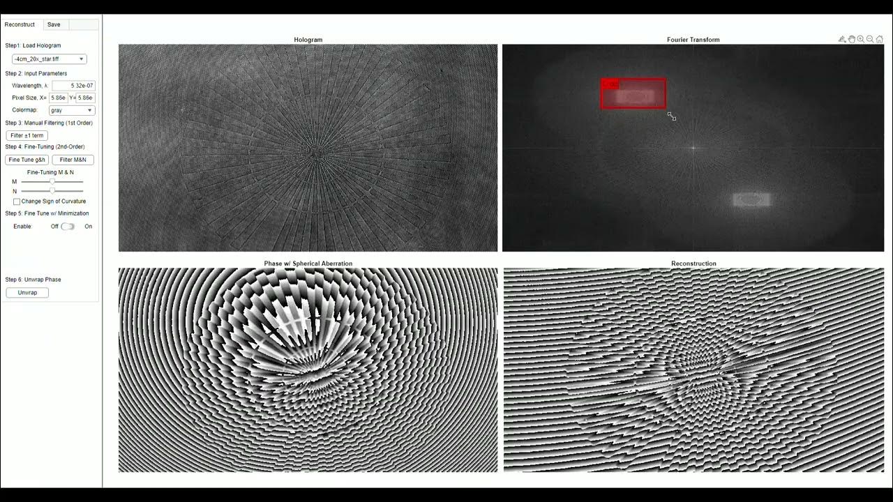 noTeleReconApp MATLAB GUI Tutorial - YouTube