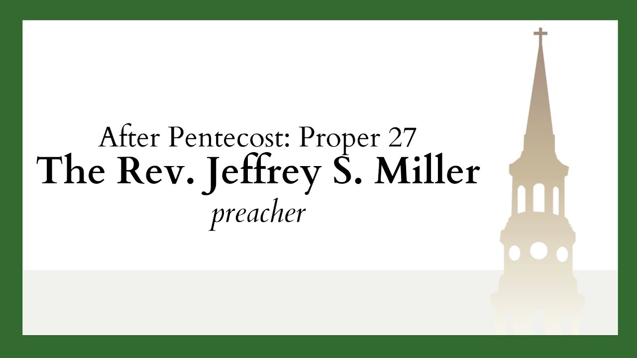 November 12, 2023: Proper 27 ~ Morning Prayer - YouTube