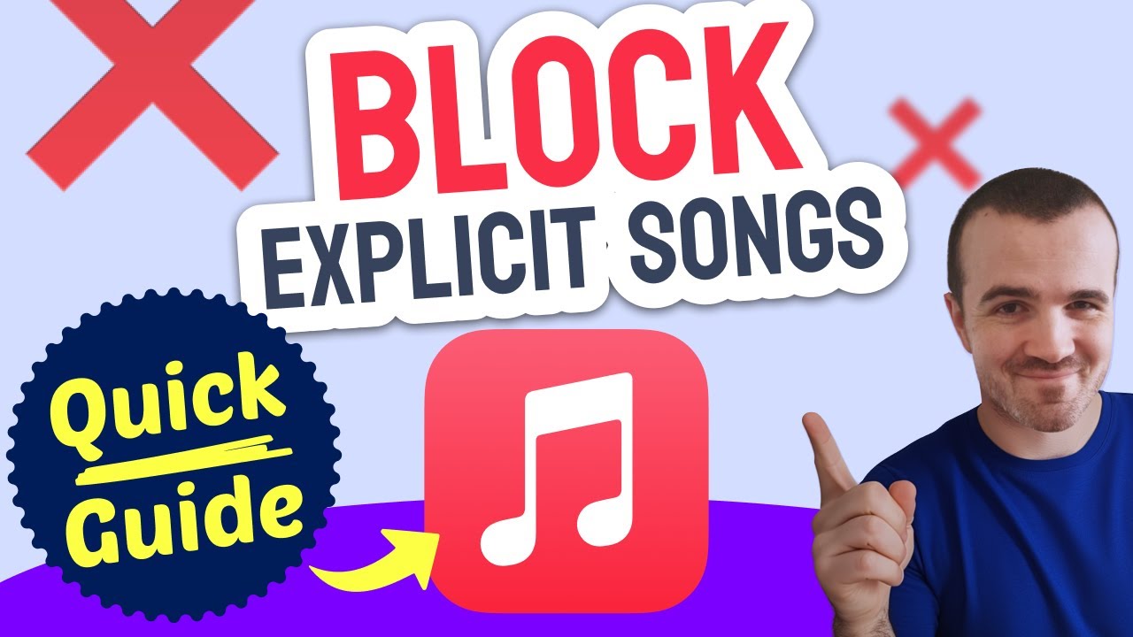 How to BLOCK Explicit Songs on Apple Music (Step by Step) - YouTube