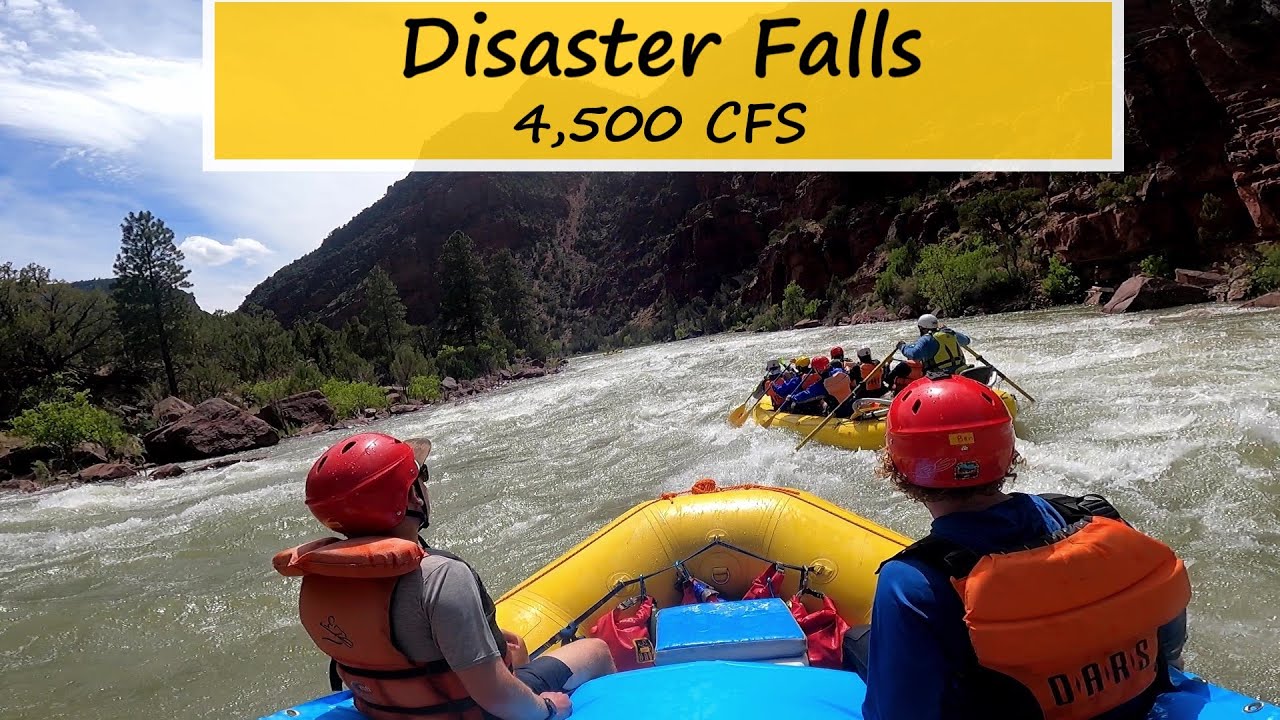 Disaster Falls Green River 4,500cfs - YouTube