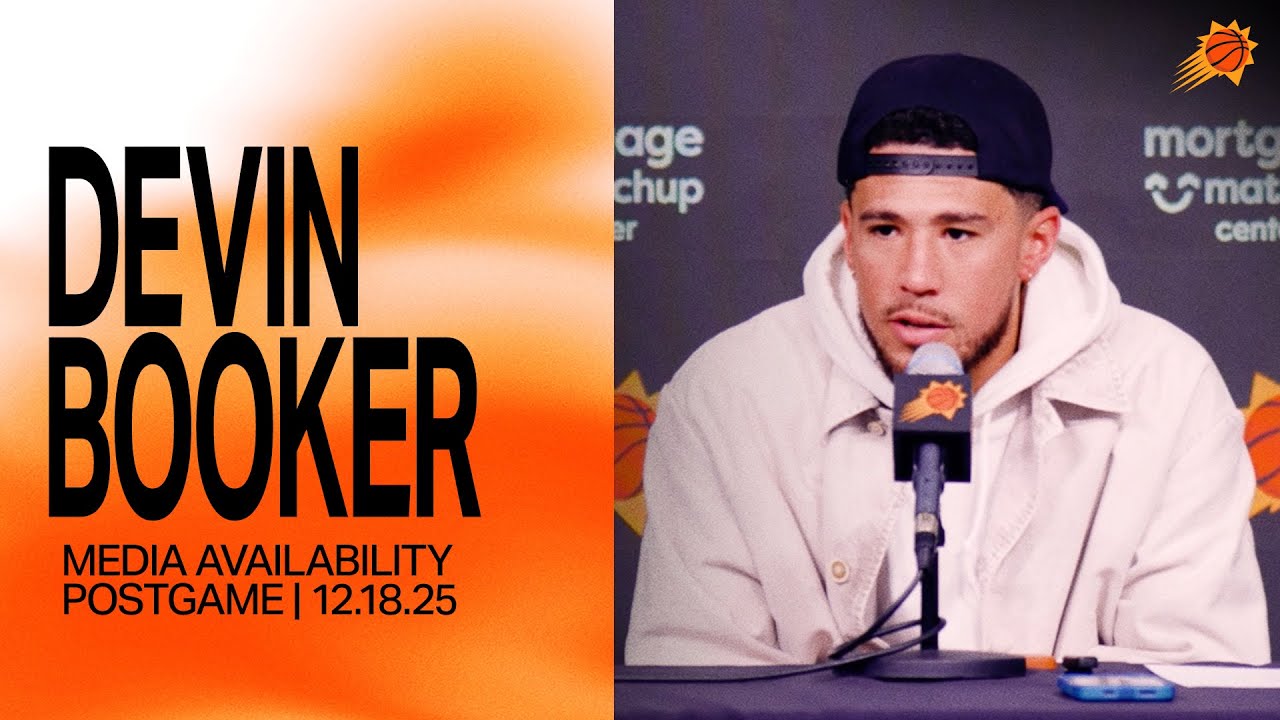 Devin Booker Postgame Media Availability vs Golden State Warriors ...