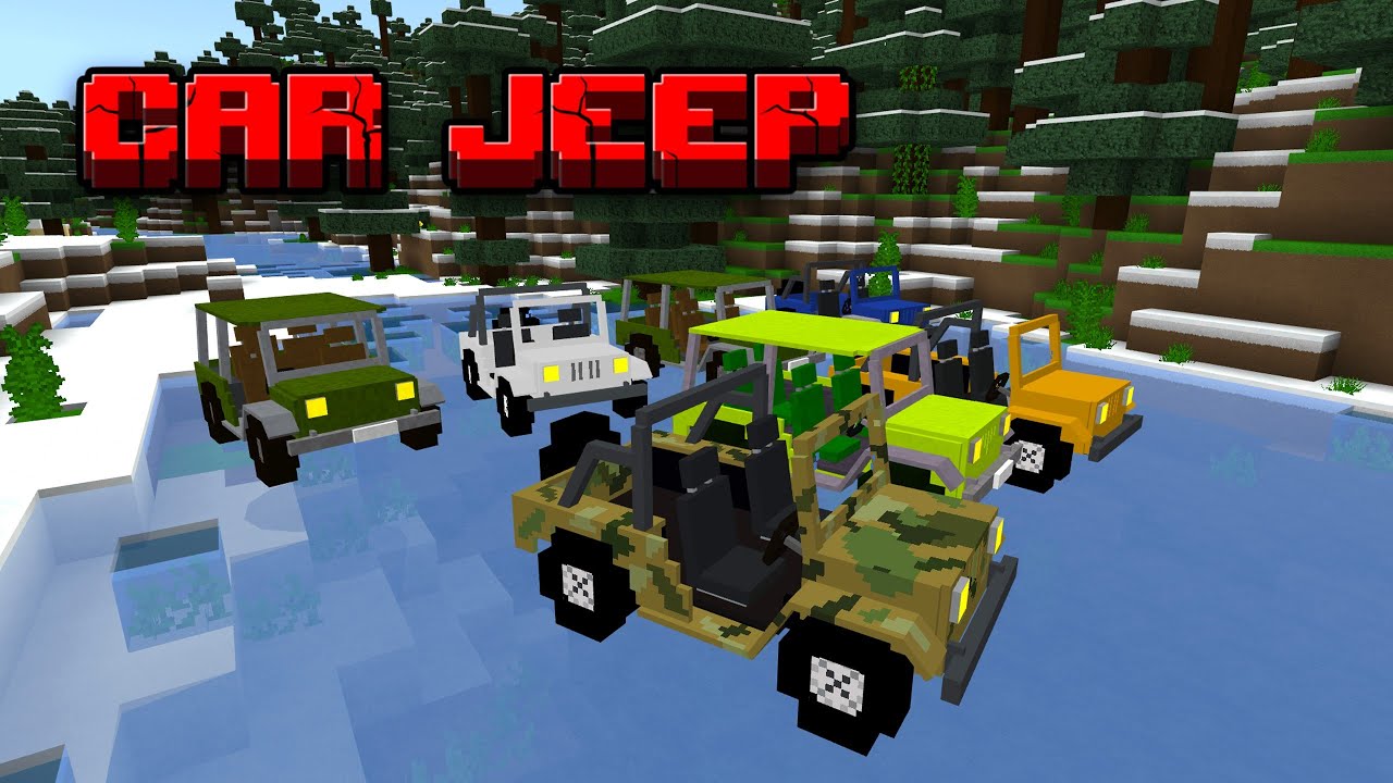 🚙 Jeep Mod: Diesel Power in Minecraft! 🌟 - YouTube