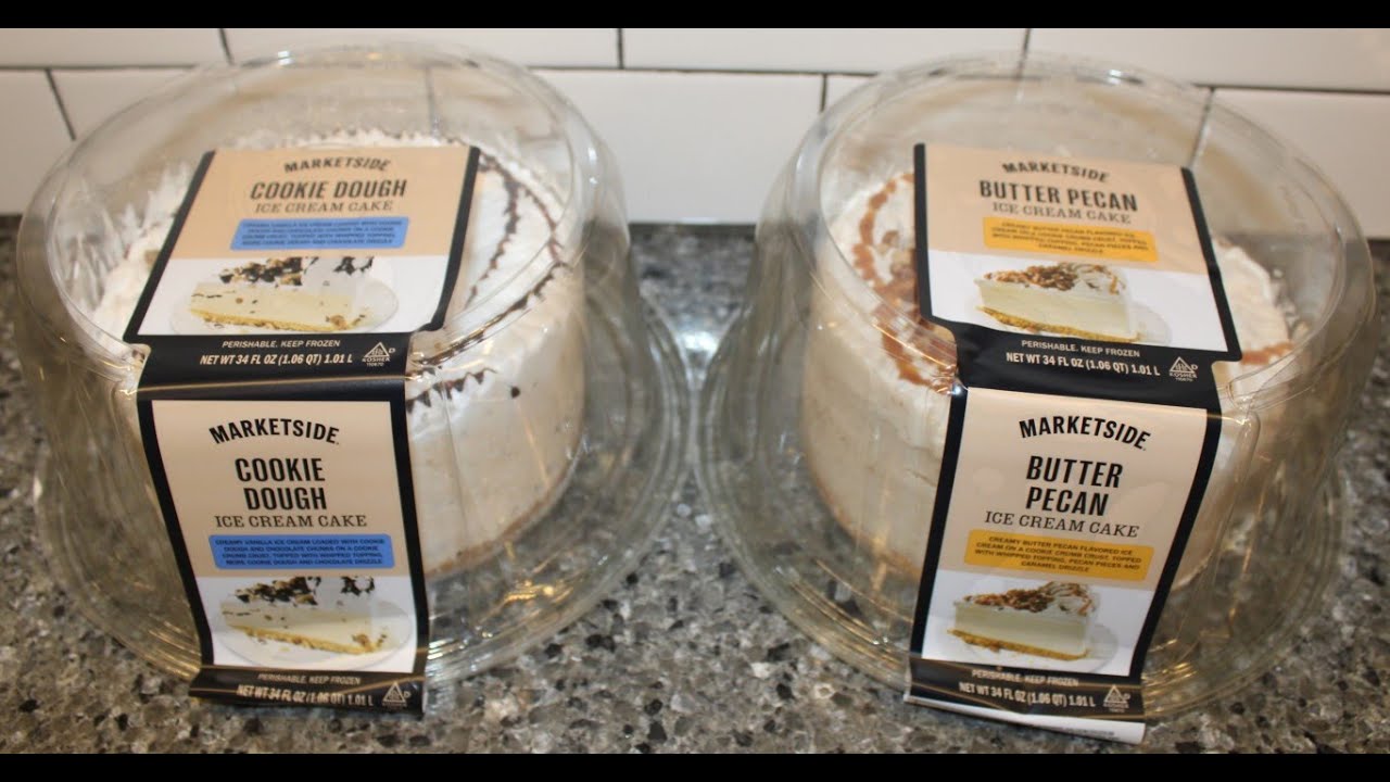 Marketside (Walmart) Ice Cream Cake: Cookie Dough & Butter Pecan Review ...