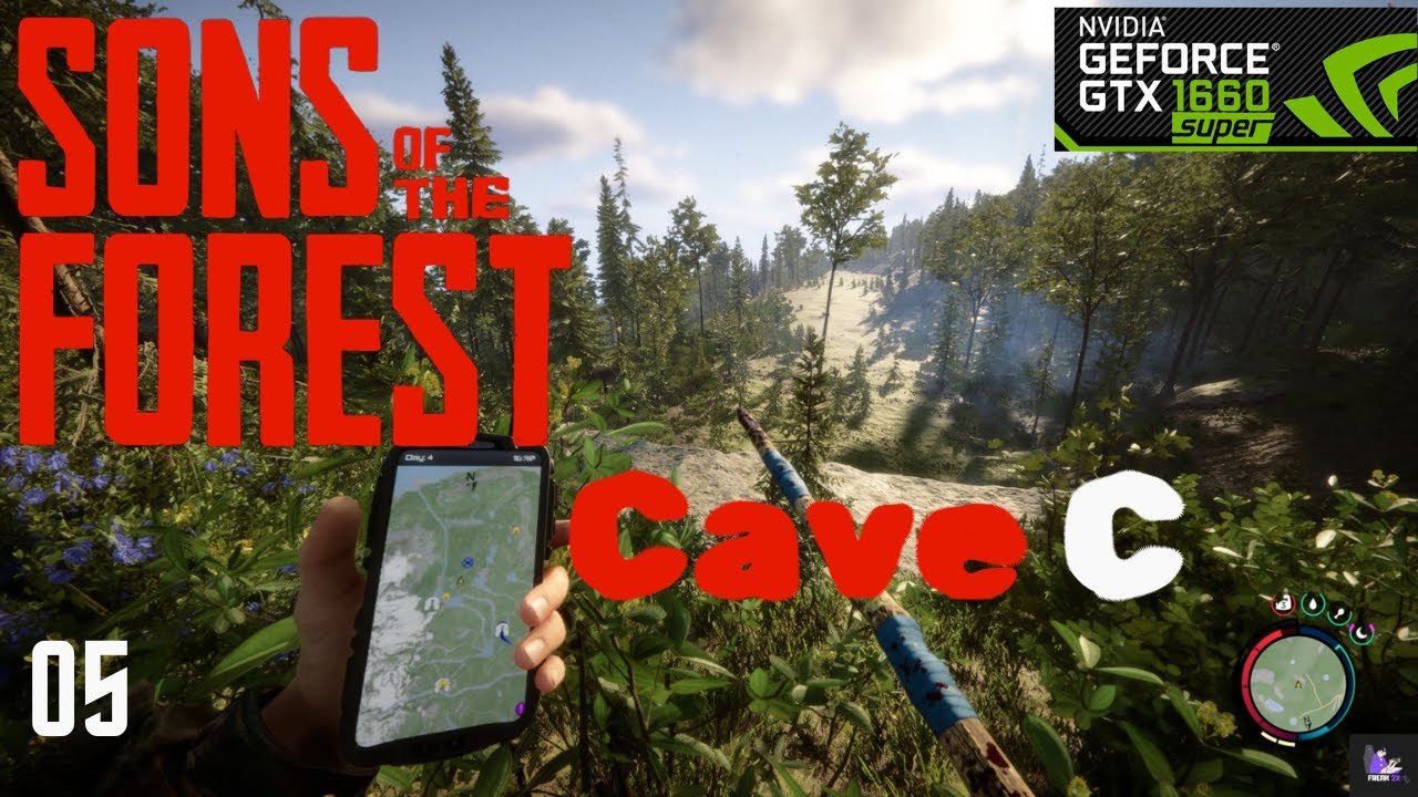 SONS OF THE FOREST - Cave C - Shovel - YouTube
