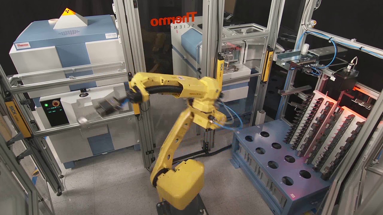 Thermo Scientific ARL 9900 XRay Workstation - YouTube