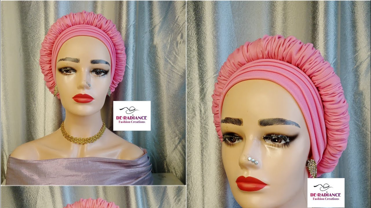 Round Ruffle Turban||Radiance||headwear - YouTube