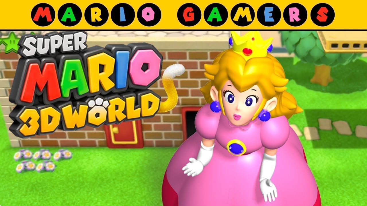 Super Mario 3D World - Peach Gameplay - Shadow-Play Alley - YouTube