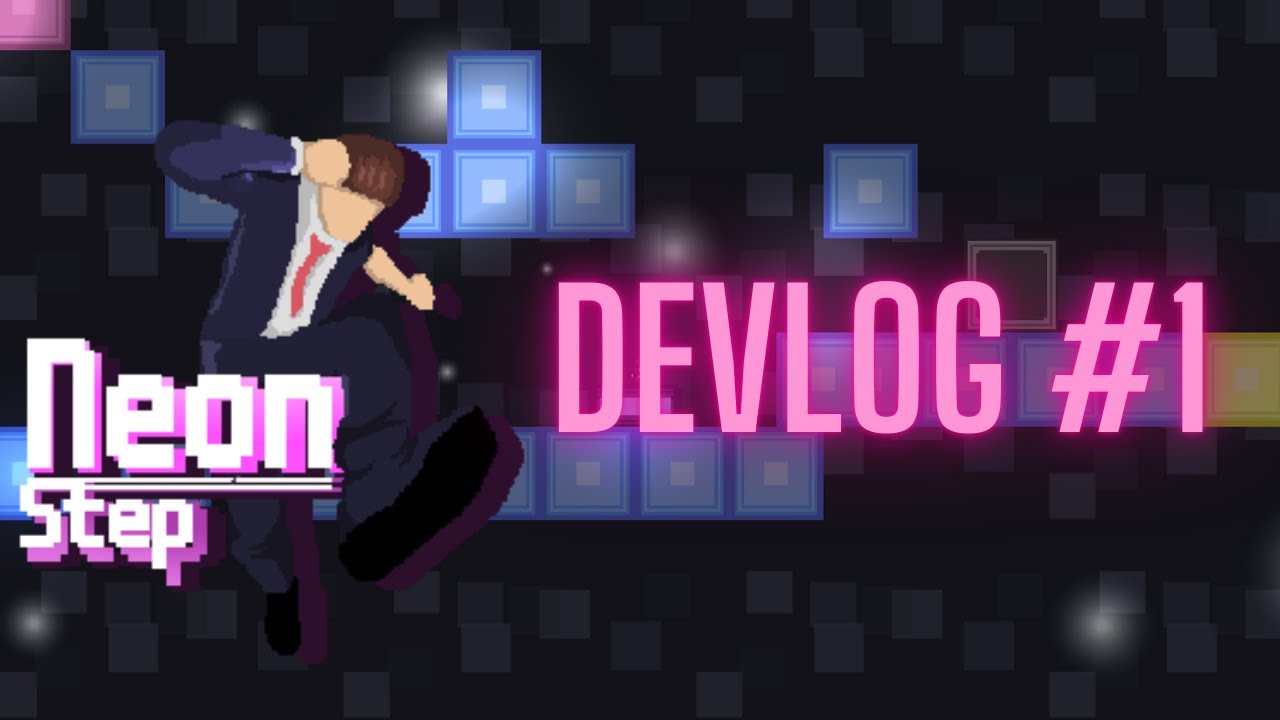 Neon Step Devlog 1 Devlog Gamedev Gaming Youtube 1224