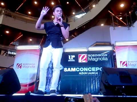 History of Samsters | Sam Concepcion Infinite Album Launch at Robinsons ...