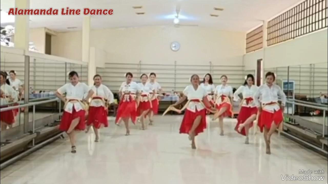 Line Dance - GAMBANG SEMARANG (Choreo: Eny Frihdihastuti) - YouTube