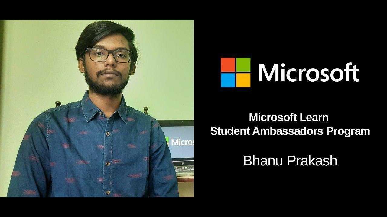 Microsoft Learn Student Ambassadors Program 2020-2021 - YouTube