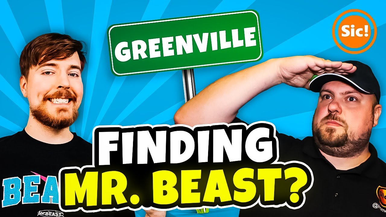 HUNTING Mr. BEAST locations in BEASTville! - YouTube