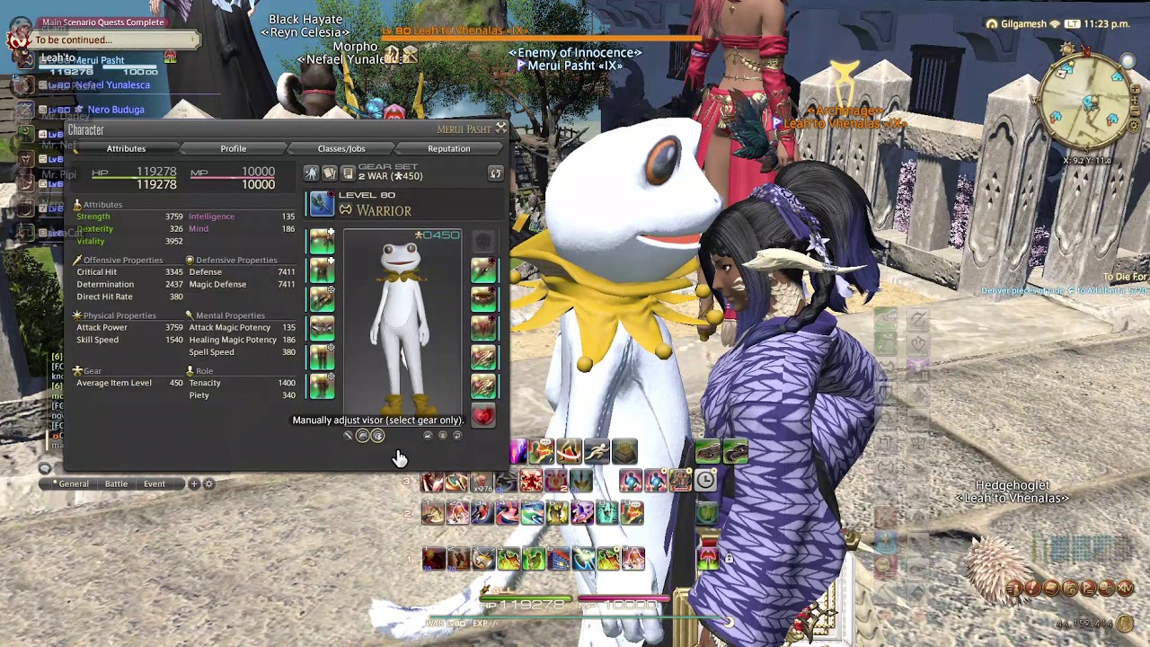 FFXIV Frog Suit - YouTube
