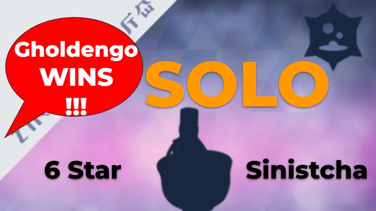 How to SOLO 6 star Sinistcha Poison Tera Type - Gholdengo - Pokemon ...