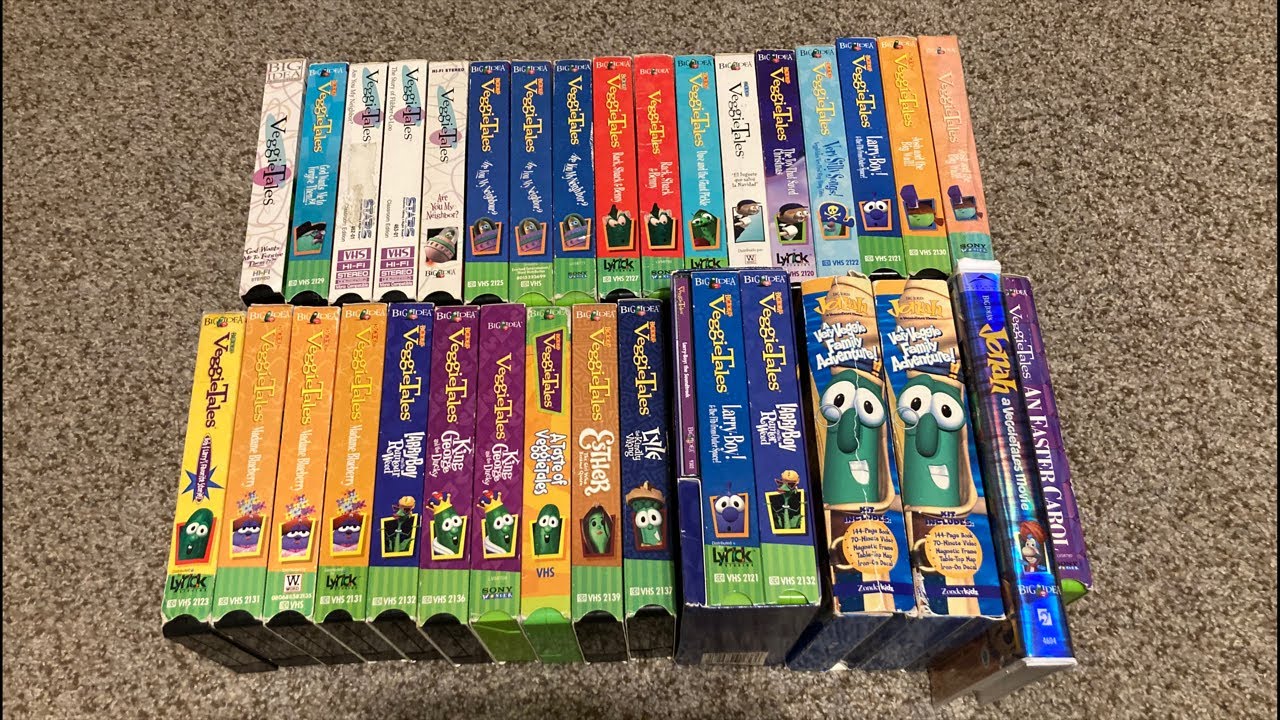 My VeggieTales Rarity VHS Collection (Remake) [Last VHS Video in ...