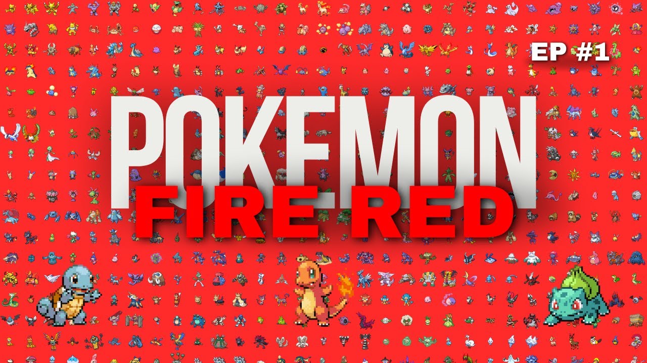 Pokemon Fire Red Walkthrough Pt. 1 (No Commentary) - YouTube