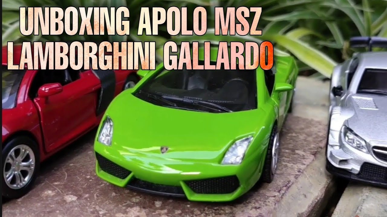 Unboxing Apolo MSZ Lamborghini Gallardo - YouTube