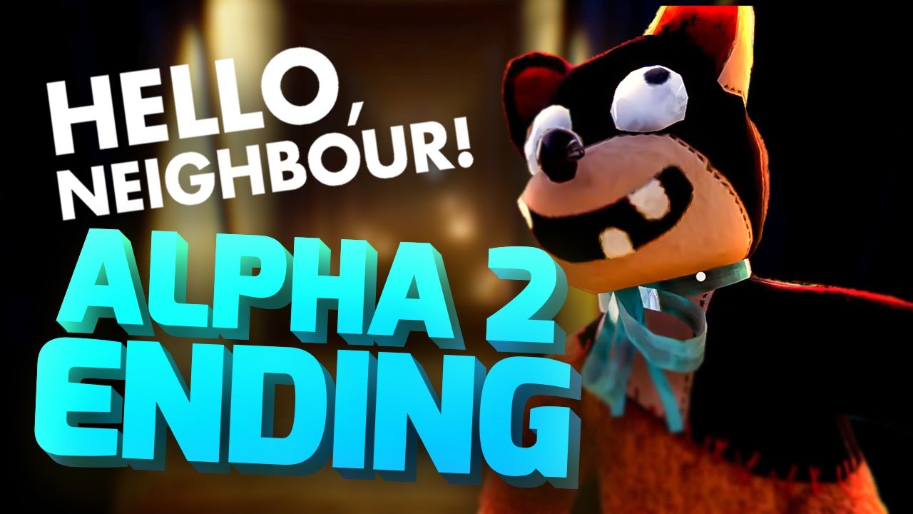 BURNING THE BEAR & ALPHA 2 END - Hello Neighbour Update Alpha 2 - Hello ...