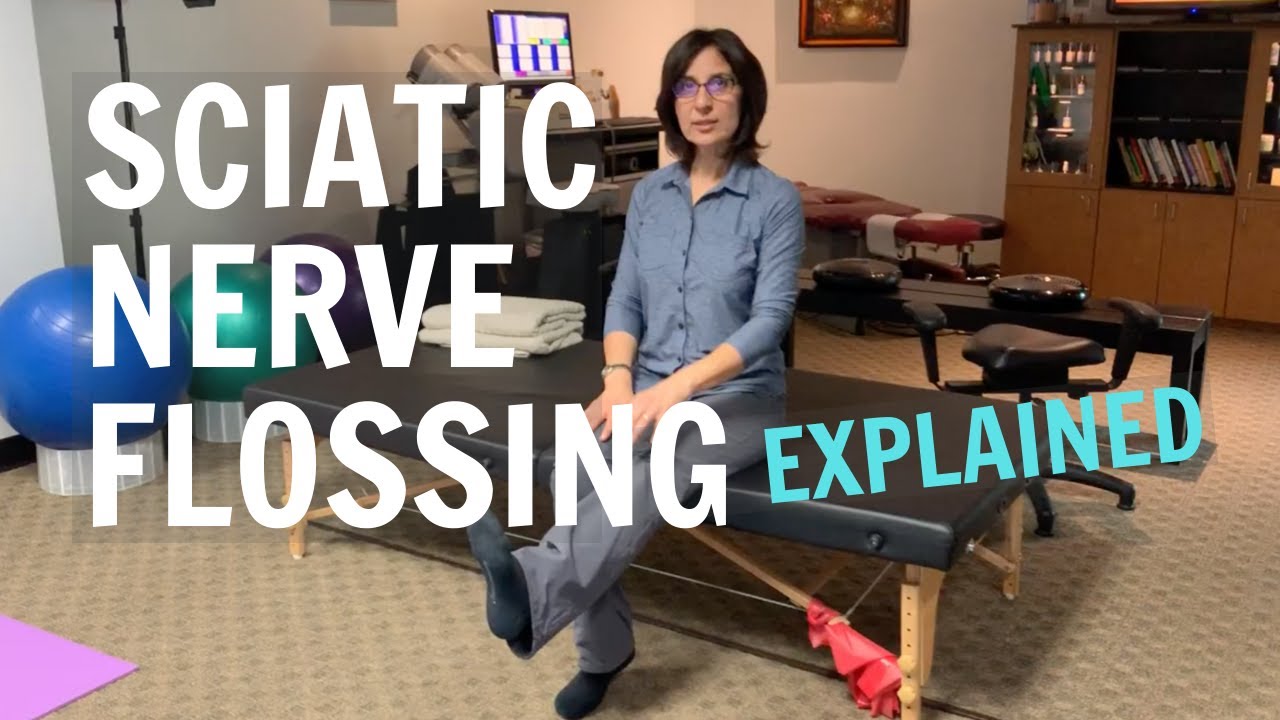 Sciatic Nerve Flossing Explained by Irvine Chiropractor - YouTube