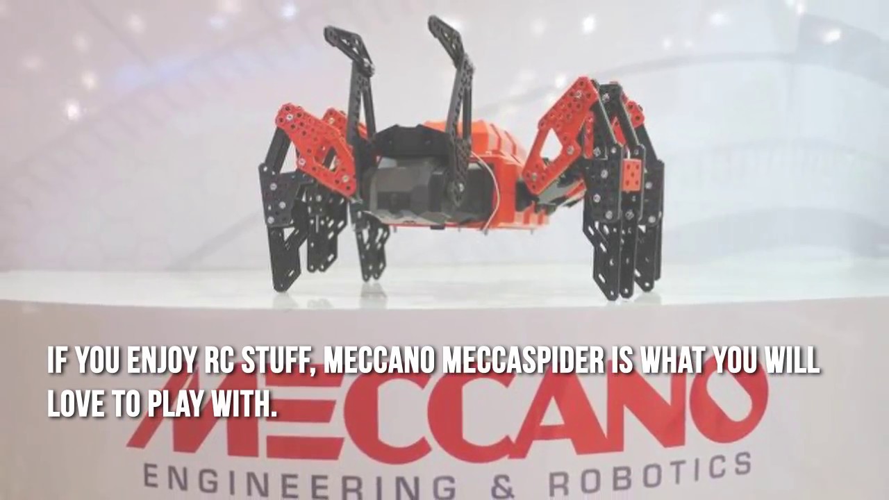 Meccano MeccaSpider Review - YouTube