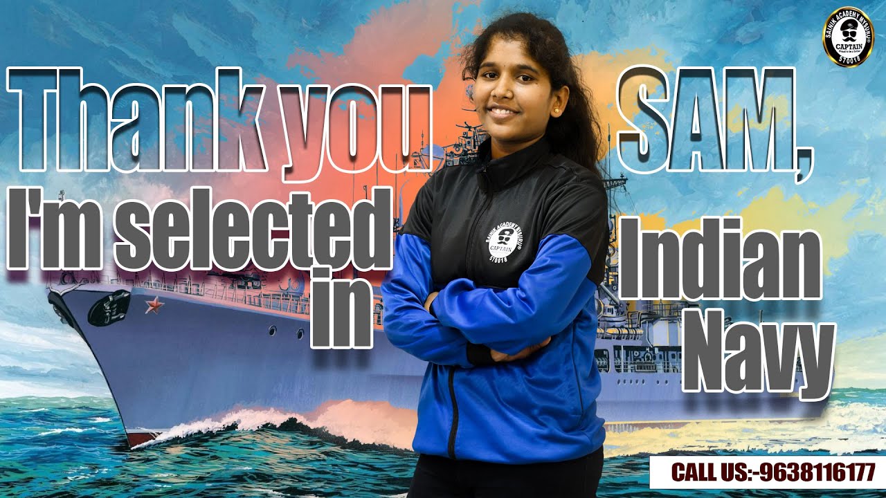 Thank you SAM, I'm selected in Indian Navy SAM achievement - YouTube