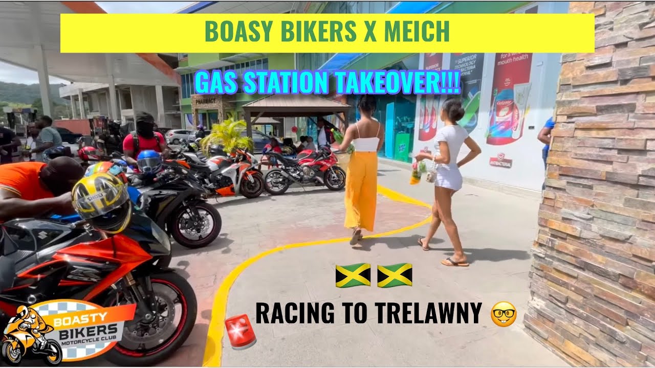 Boasy Bikers x Meich celebratory SKATEOUT to Trelawny's 876 Beach Club ...