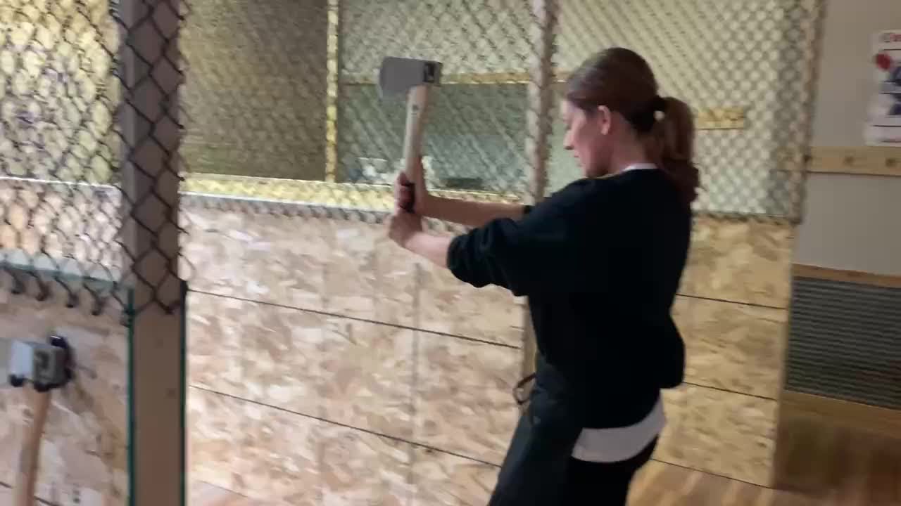 Watch now: LG Axe Throwing now open in Lake Geneva - YouTube