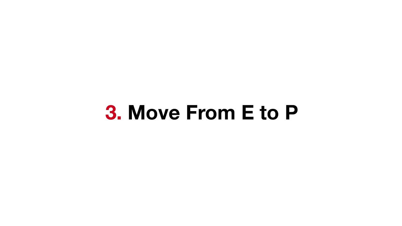 The Six Personal Perspectives: Step 3: Move from E to P - YouTube