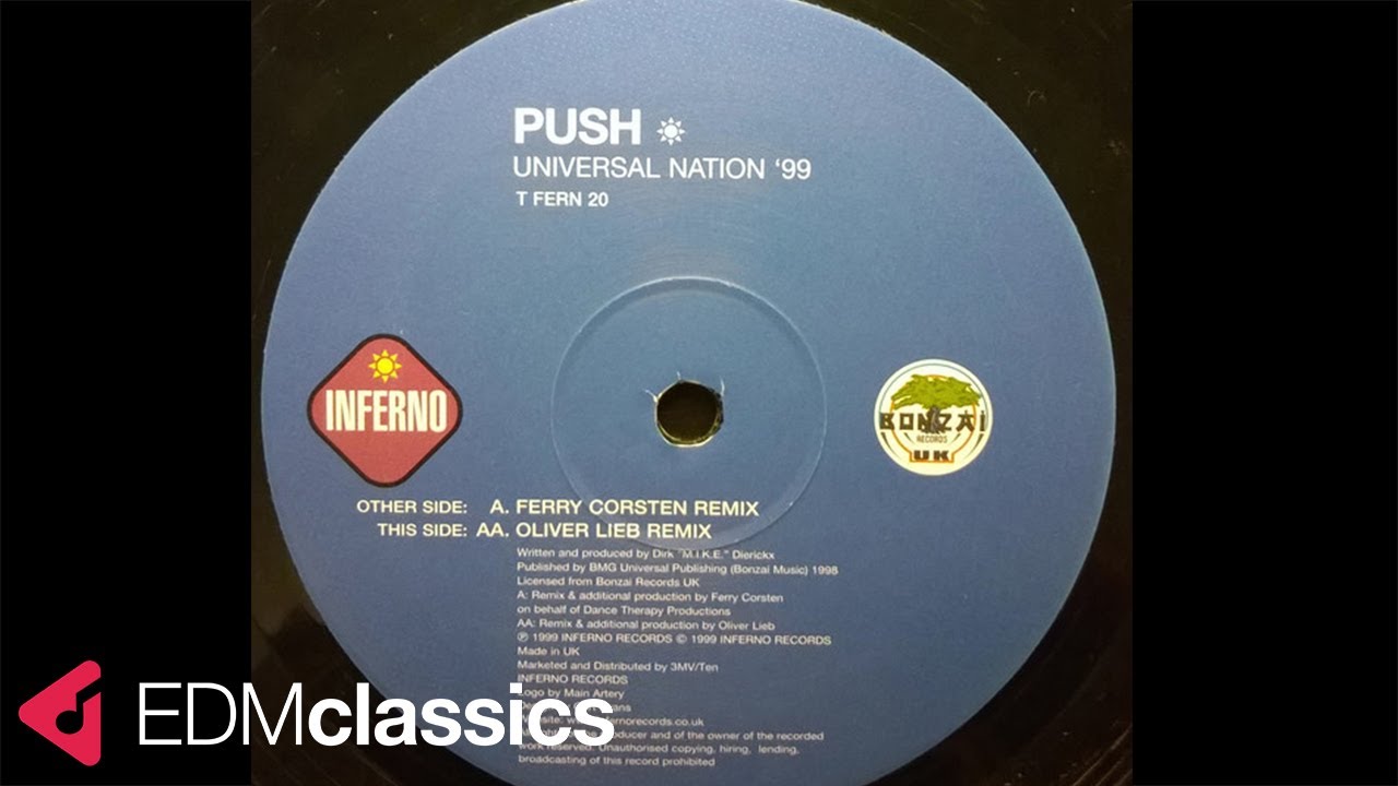 Push - Universal Nation '99 (Ferry Corsten Remix) (1999) - YouTube