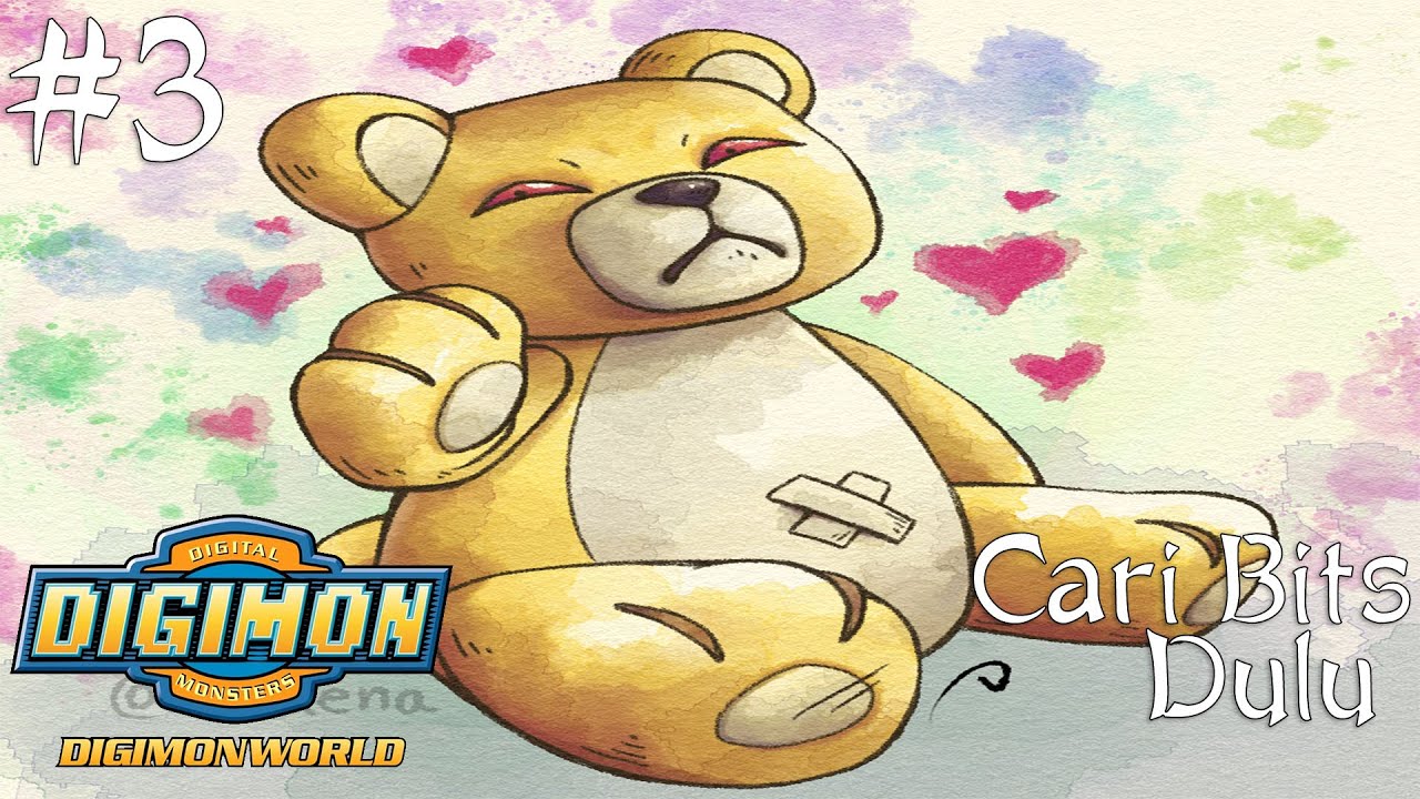 Tuker Mojyamon? Enakkan Cari Bits Di Clear Agumon, Digimon World PS 1 ...