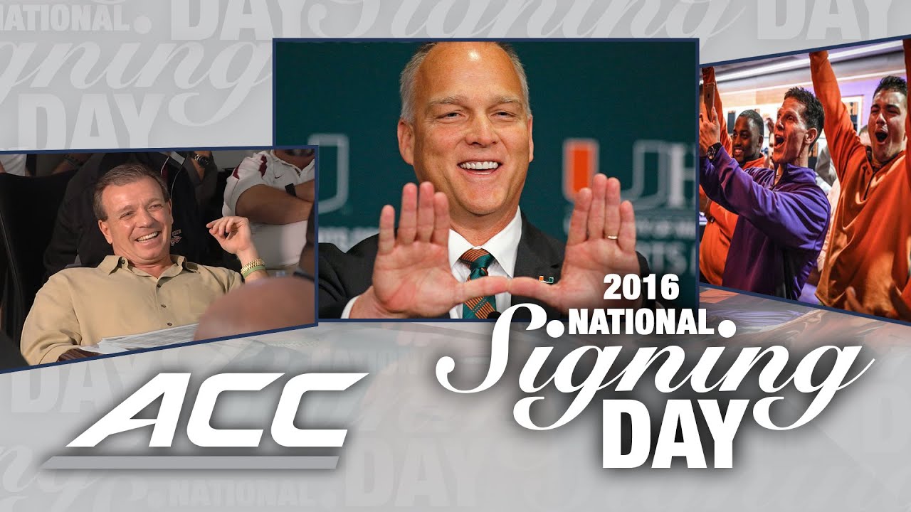 2016 National Signing Day: Several ACC Classes Shine In Clemson, FSU ...